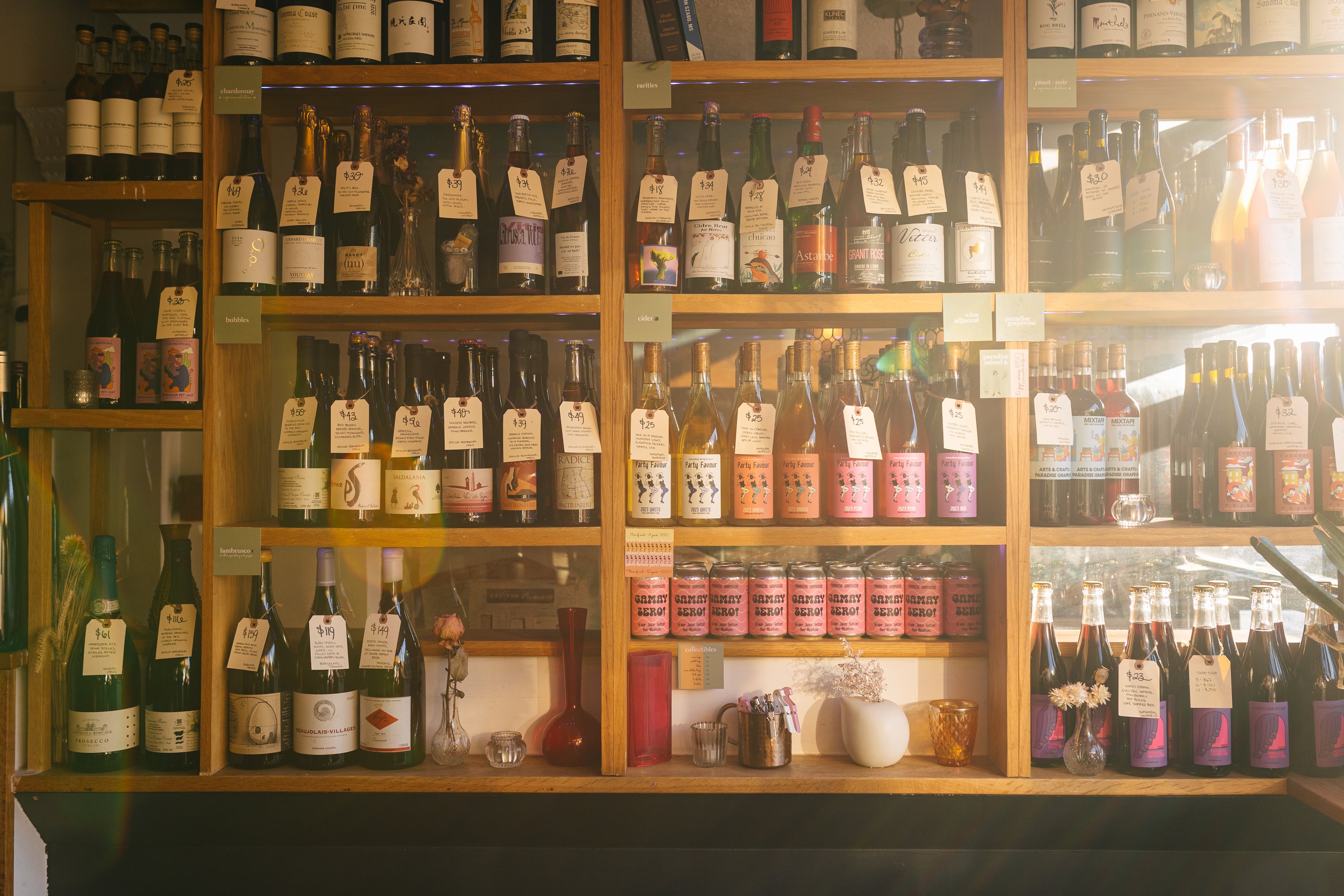 Paradise Grapevine Wine Shop